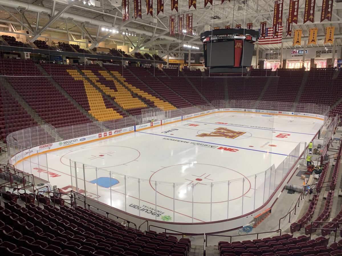 Ten Miles of Pipe and All Union Labor: Mariucci Arena Ready for the ...